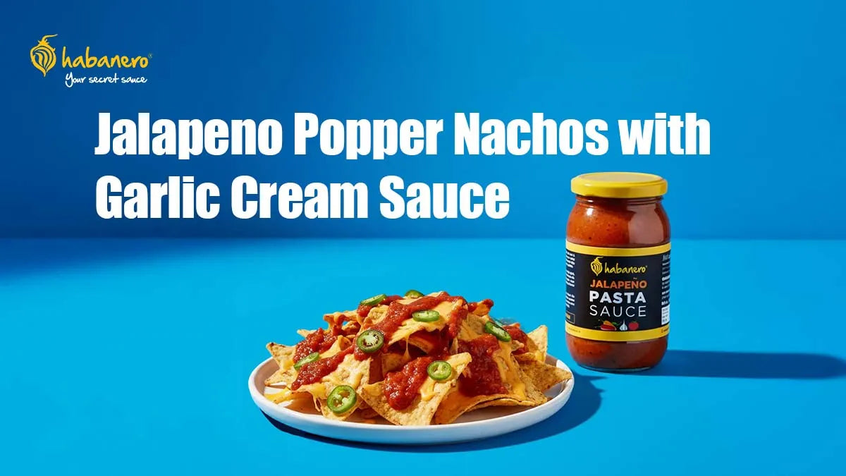 Crispy Jalapeno Nachos with Cheese & Garlic Sauce | Loaded Nachos ...